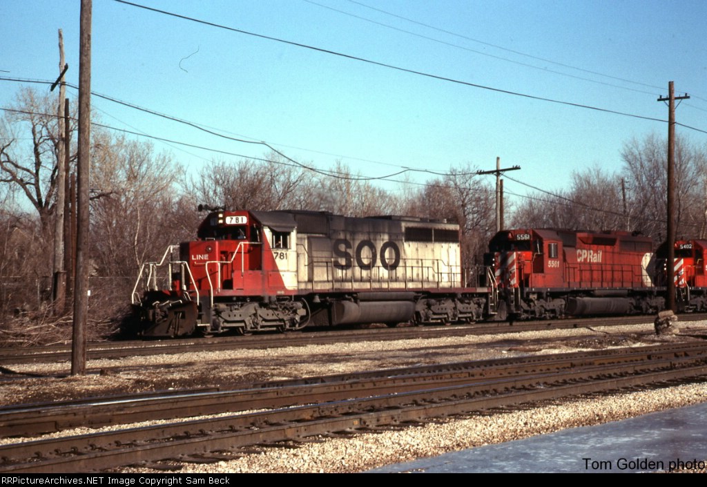 SOO 781 and CP 5561